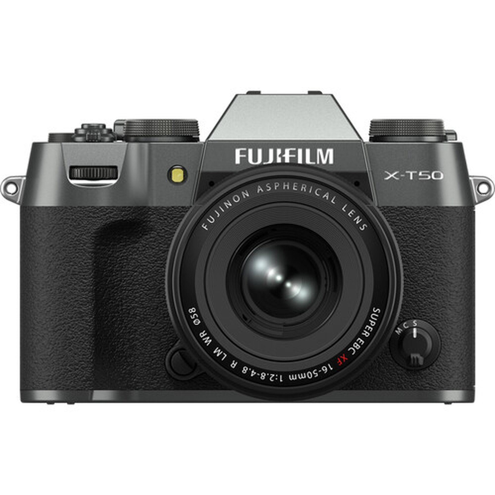 Фотоаппарат Fujifilm X-T50, с объективом 16-50 мм, серебристый, матовый