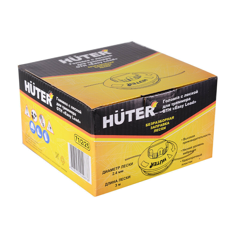 Головка триммерная Huter GTH Easy Load (71/2/25)