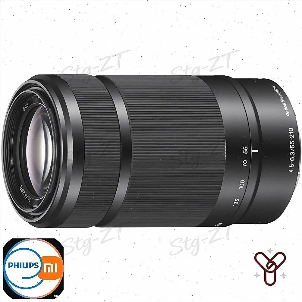Объектив Sony E 55-210mm f/4.5-6.3 OSS черный Практически новый