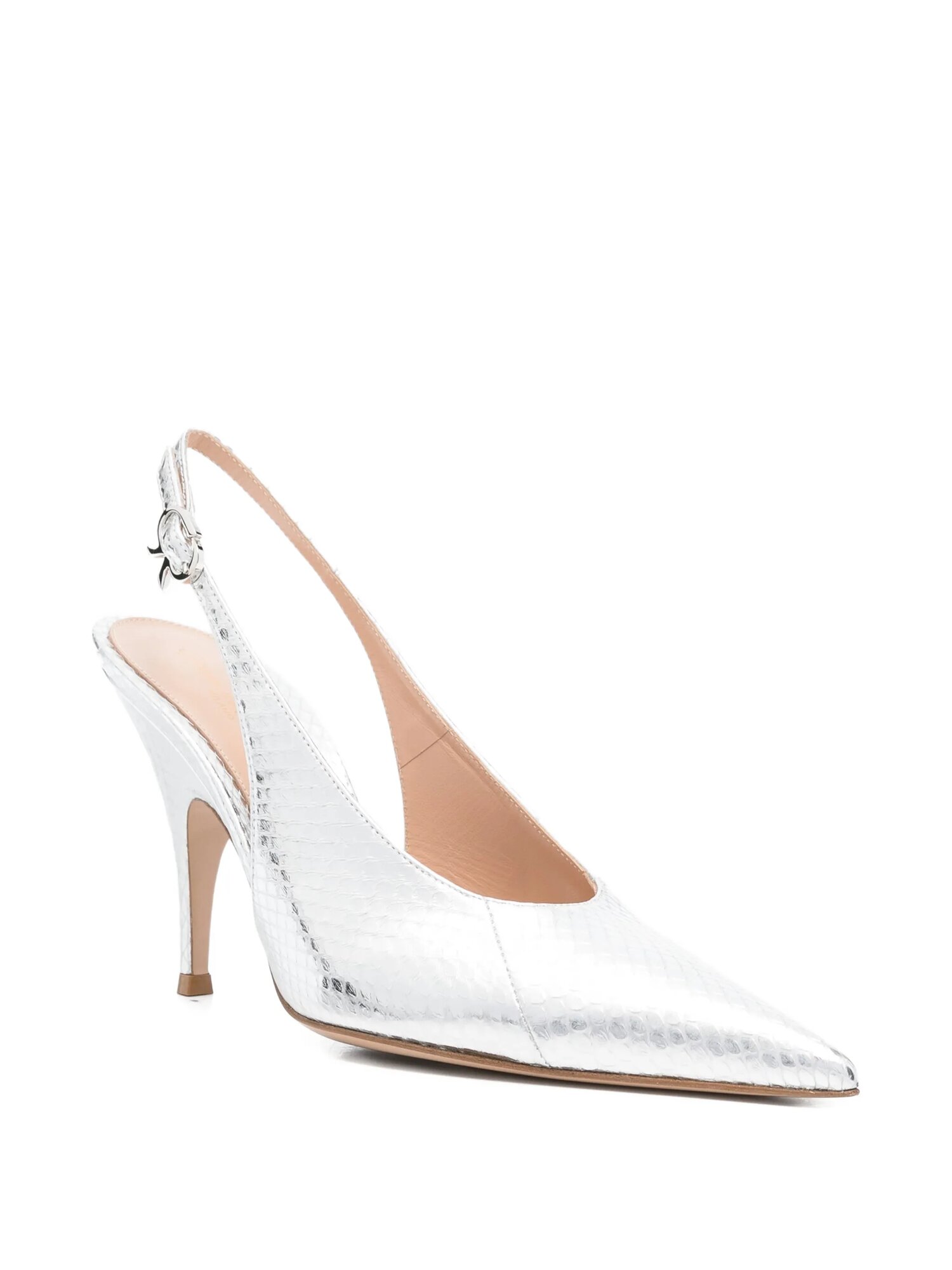 Туфли Gianvito Rossi Sofia, размер 38,5, Silver — фото 1