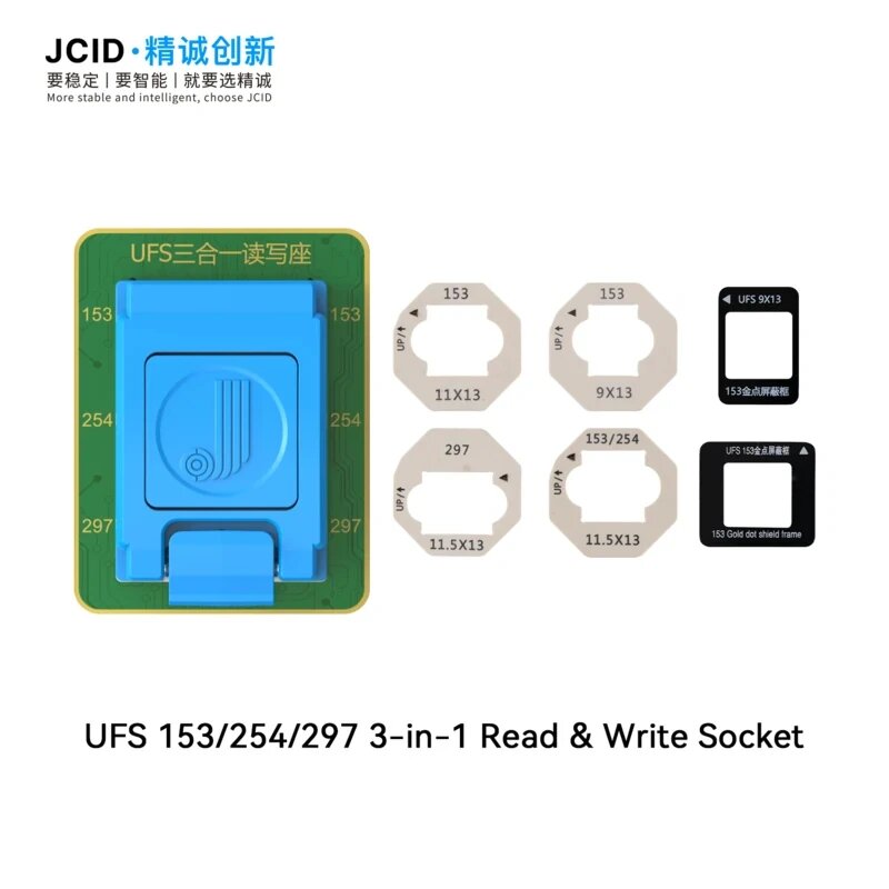 Программатор JCID JC U70 Gen2 UFS для телефонов Android, инструменты для ремонта NAND Flash, набор для чтения и записи NAND Flash, программатор UFS eMMC ISP.