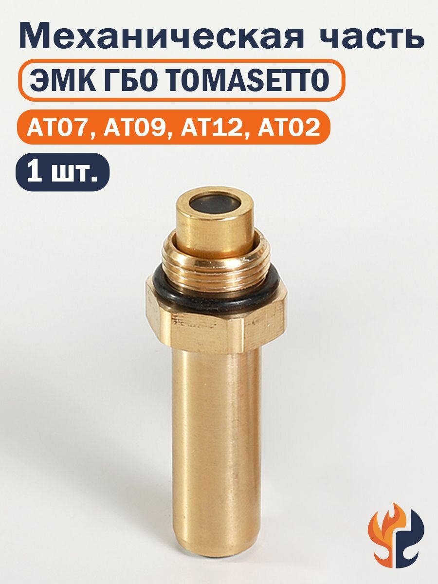 Механическая часть (сердечник) ЭМ клапана редуктора ГБО YOTA TOMASETTO АТ07, AT09, AT12, AT02