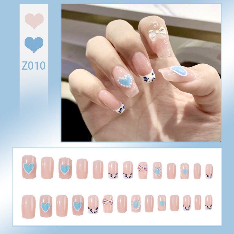 Net celebrity hot style broken diamond glitter nail art piece Z010-бесплатный набор для дизайна ногтей