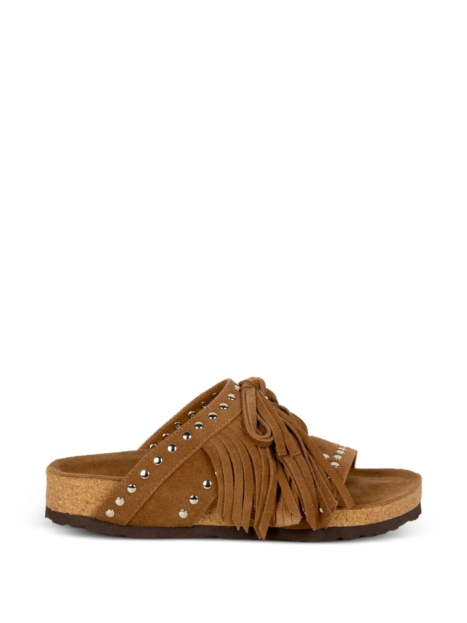 Босоножки Fringed studded sandals