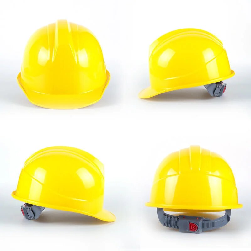 Желтый строительный шлем ZANEFUNSAFETY, АБС-пластик