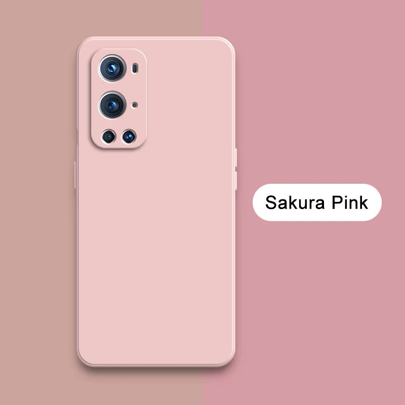 Чехол OnePlus 9RT Sakura Pink, розовый, силикон