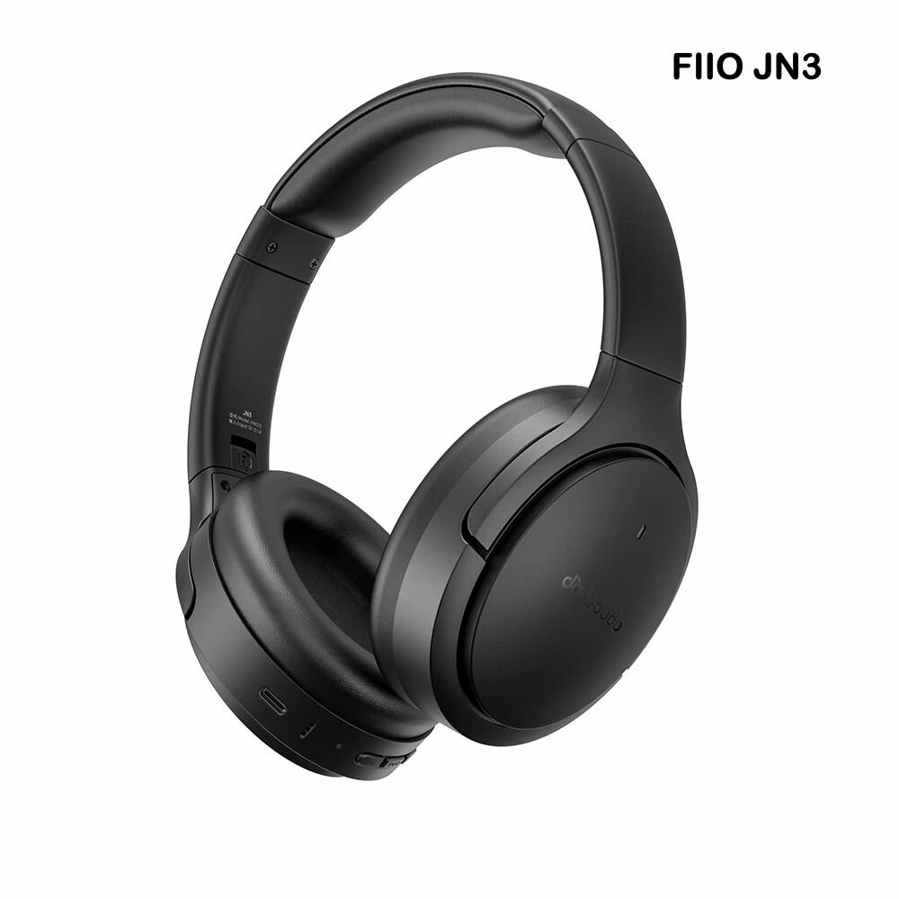 FIIO JN3 Наушники с шумоподавлением, Bluetooth 6.0 LDAC, Титановый драйвер диаметром 40 мм, Пространственный звук