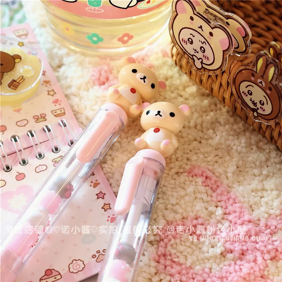 Ручка гелевая Potdemiel Rilakkuma, розовый, A
