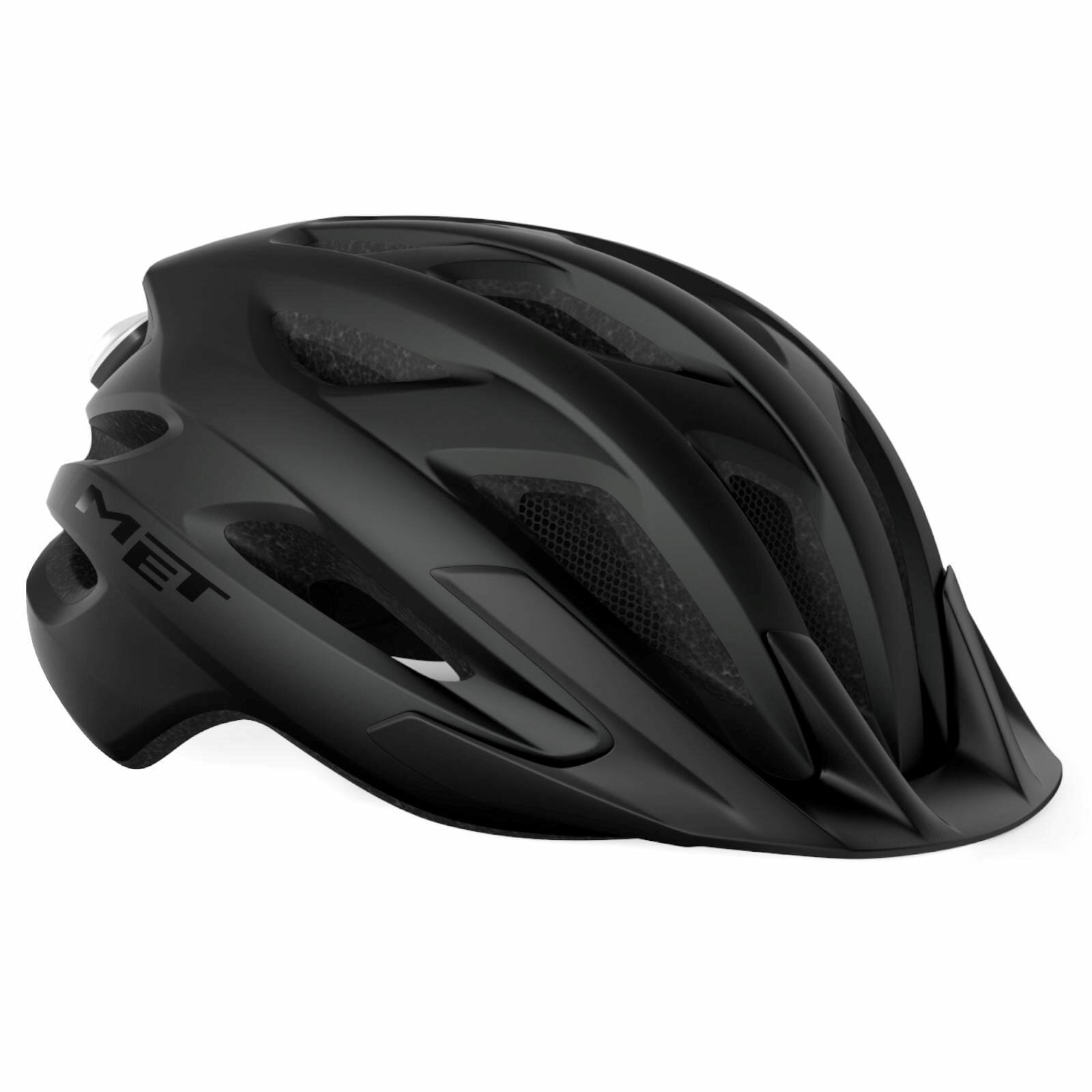 DECATHLON шлем Met Crossover Mips, черный, 52 - 59 см