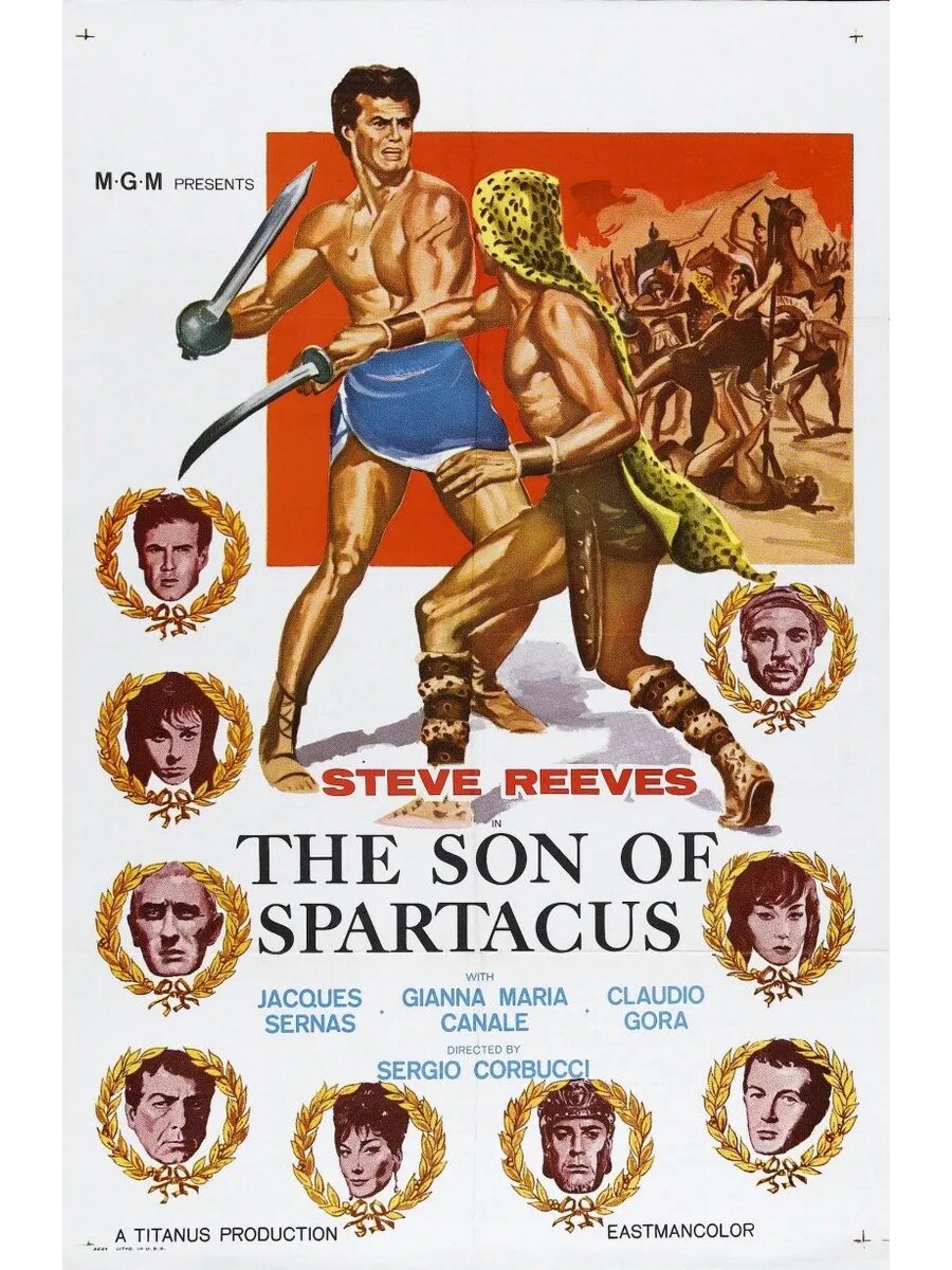 Сын Спартака (1962) (DVD-R)