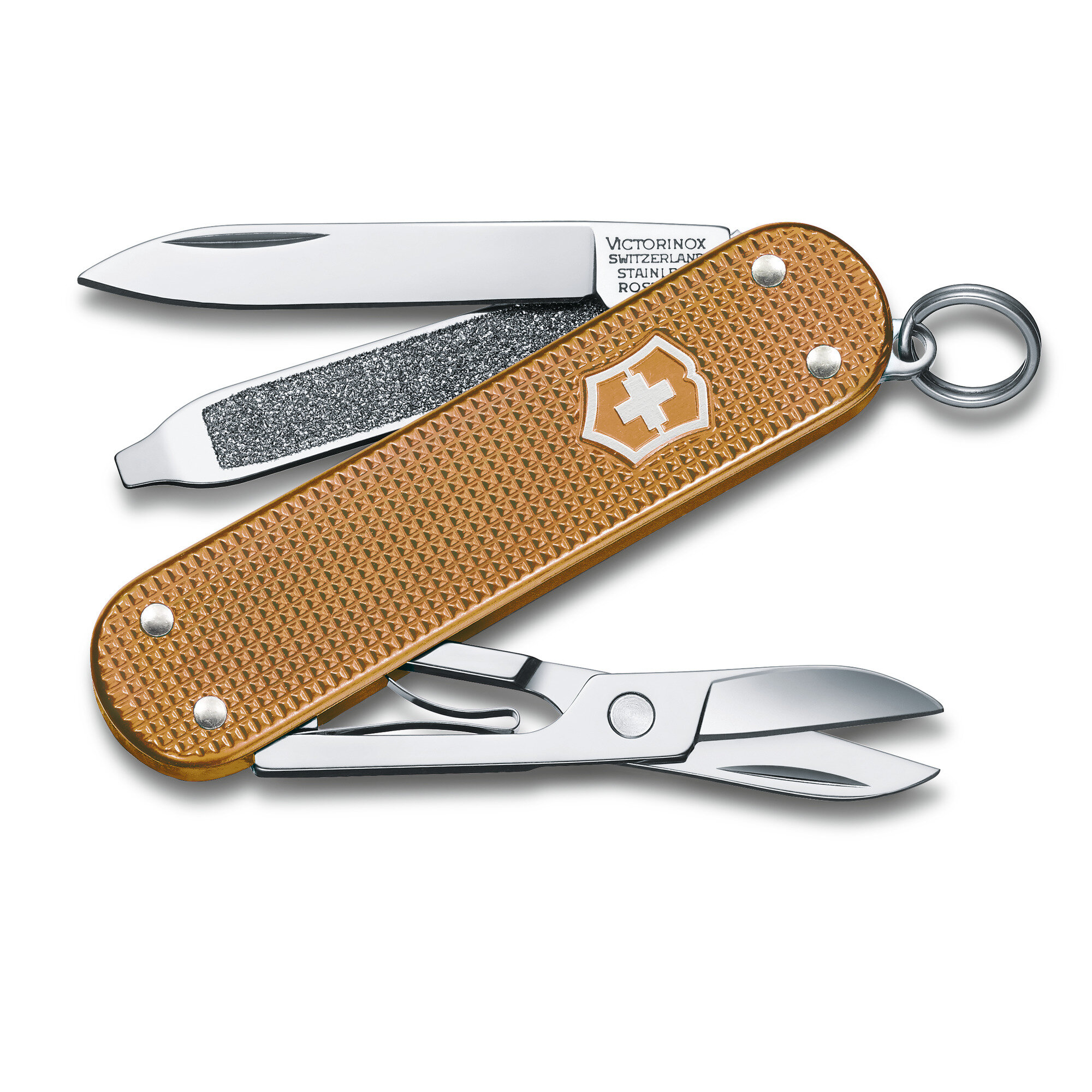 Нож-брелок Classic SD Alox Colors Wet Sand (5 функций) VICTORINOX 0.6221.255G
