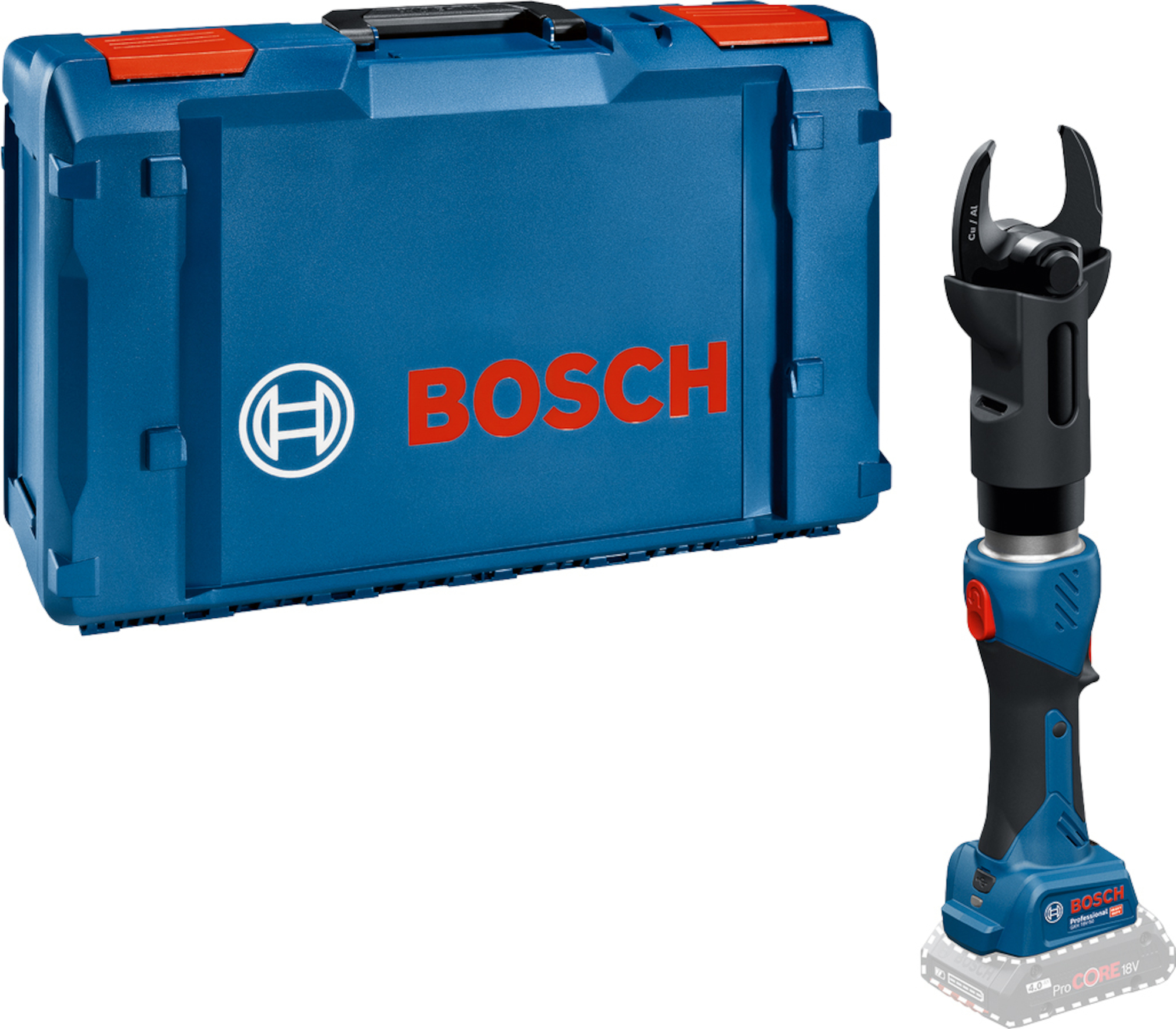 Аккумуляторный гидравлический кабелерез Bosch Professional GKH 18V-50 (06019P0000)