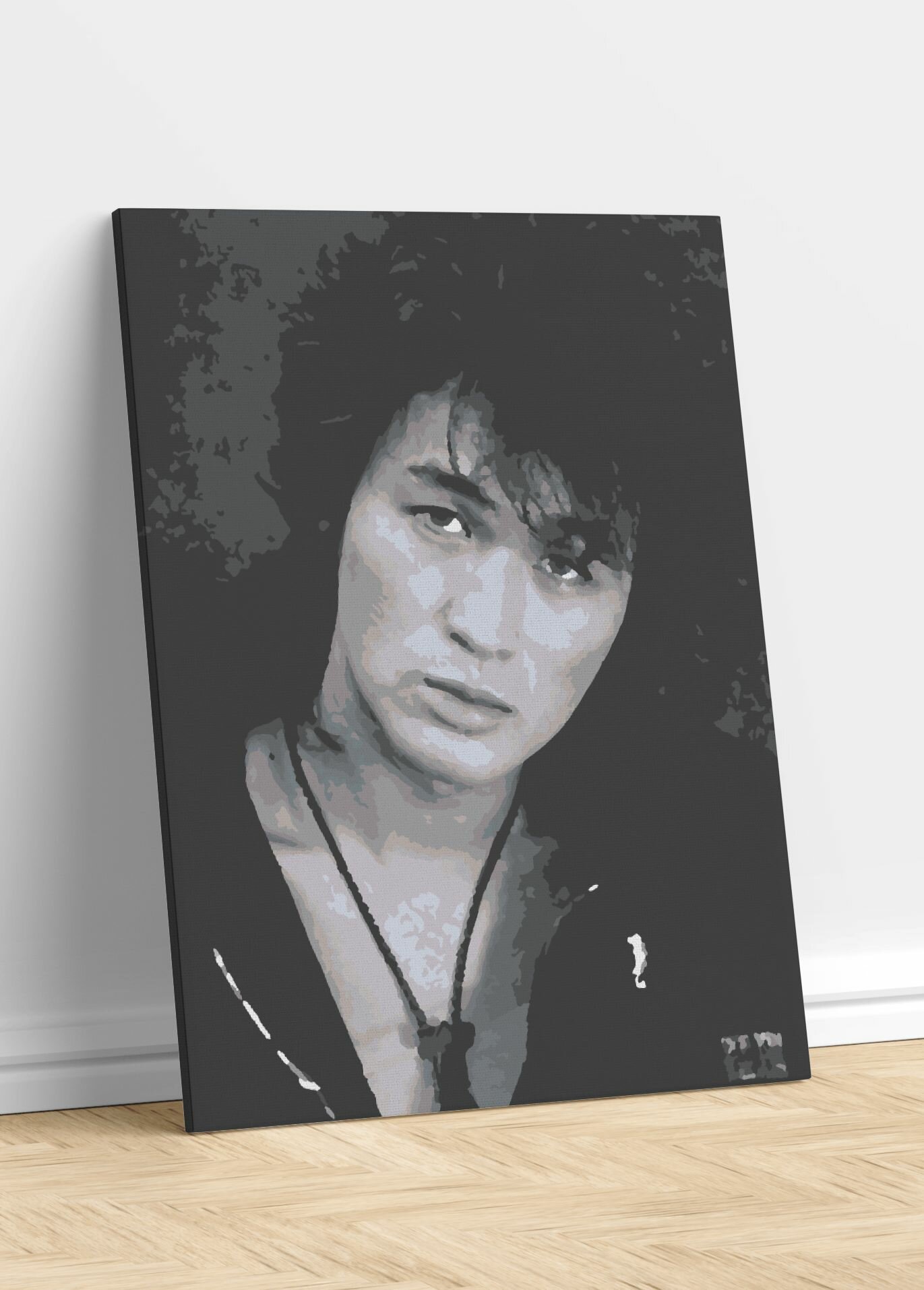 Картина по номерам 40х50 Виктор Цой