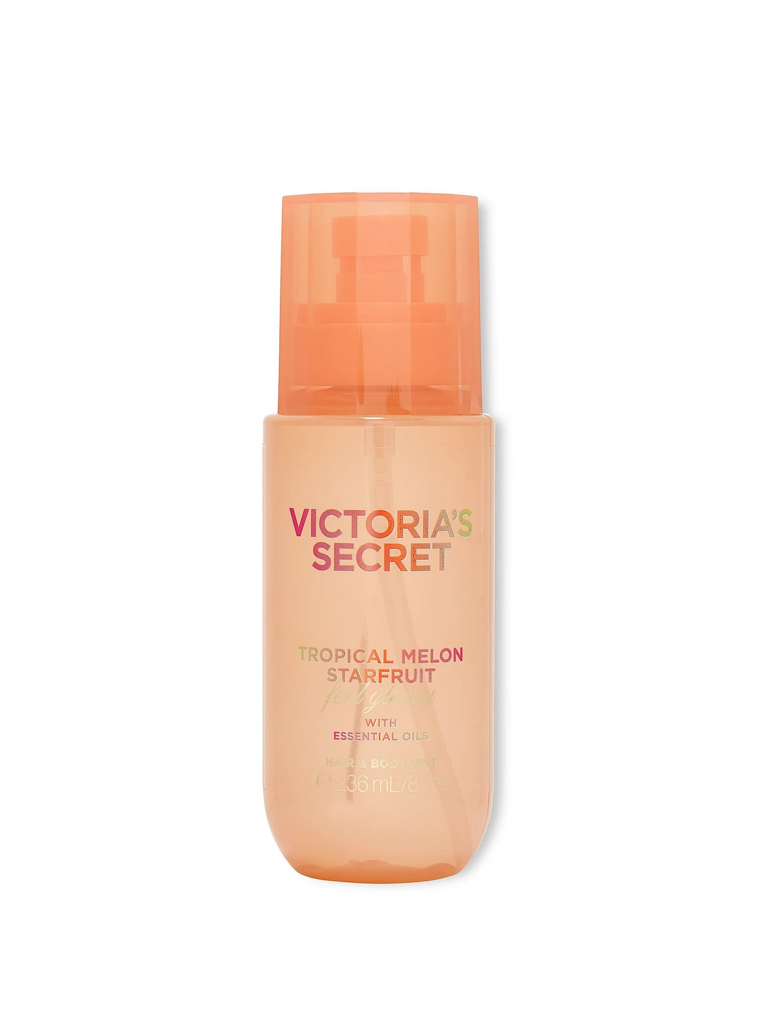 Victoria's Secret Парфюмированный спрей-мист для волос и тела Tropical Melon Starfruit