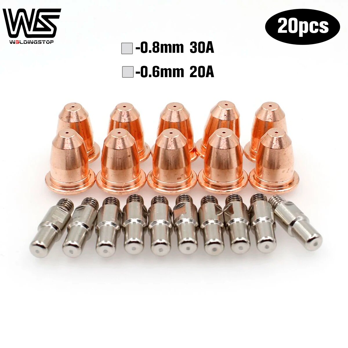 Сварочное сопло Weldingstop для Telwin Plasma 34, 30A 0.8mm