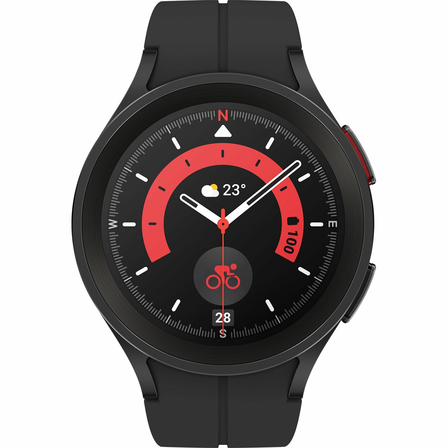 Умные часы Samsung Galaxy Watch5 Pro Wi-Fi NFC, черный титан