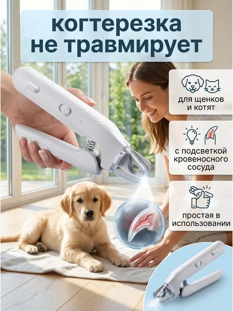 Когтерезка электрическая для кошек и собак|