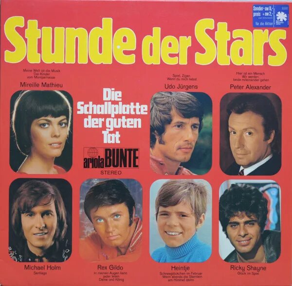 Stunde Der Stars (Die Schallplatte Der Guten Tat)