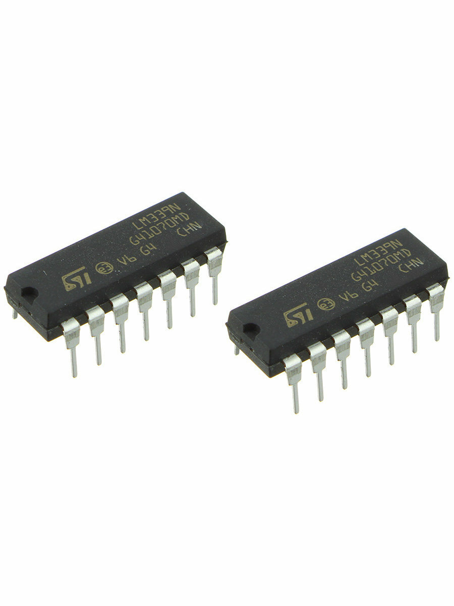 Микросхема LM339N DIP14 STM (упаковка 2шт)