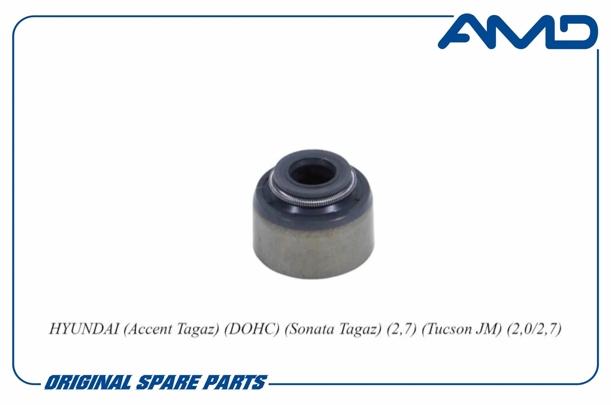 Колпачок маслосъемный 1 шт. HYUNDAI Accent Tagaz DOHC Sonata Tagaz 2,7 Tucson JM 2,0/2,7 арт AMD. SVS141