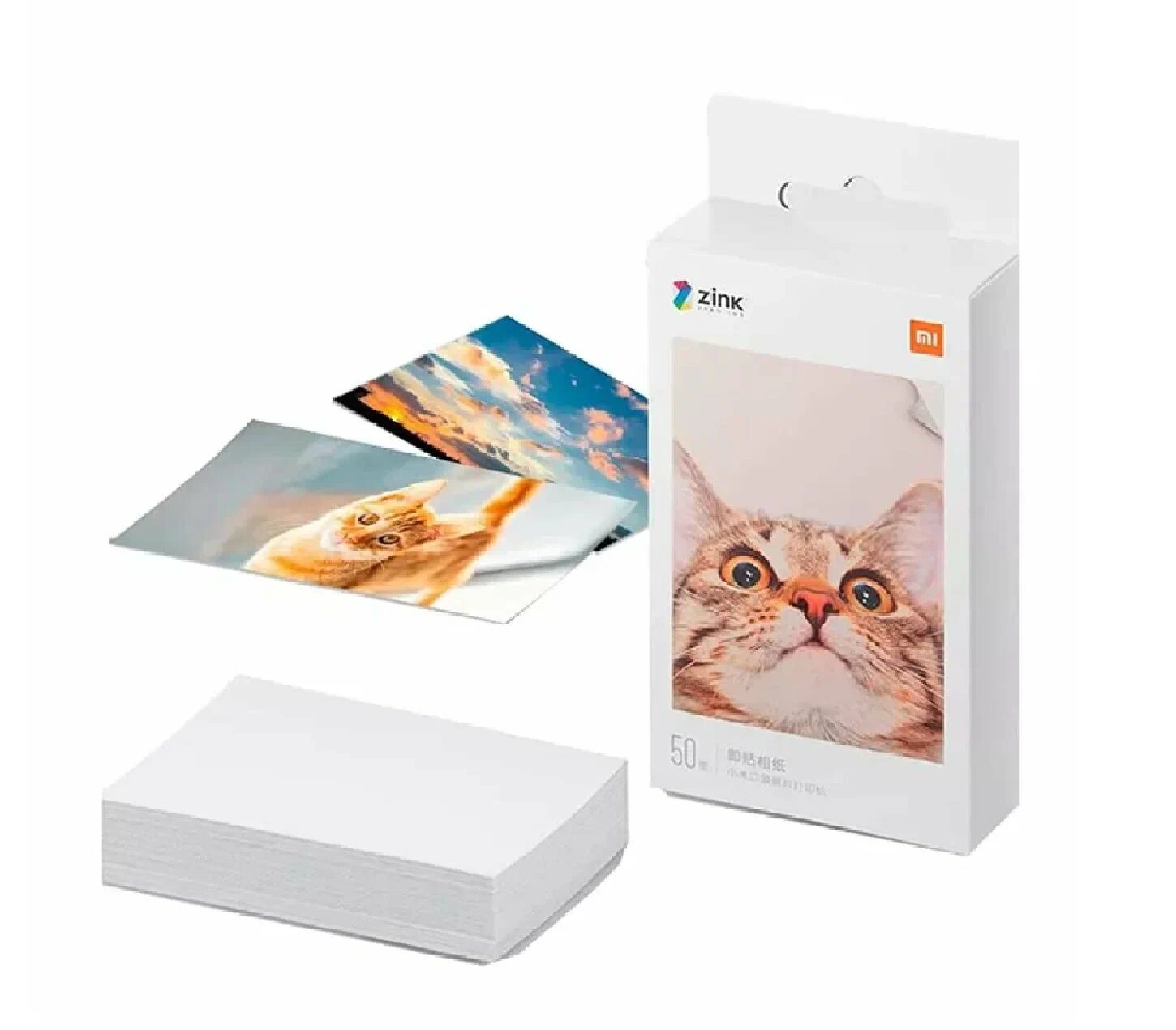 Фотобумага Xiaomi "Pocket Printing" Millet, белая, для Xiaomi Mijia Pocket Printer