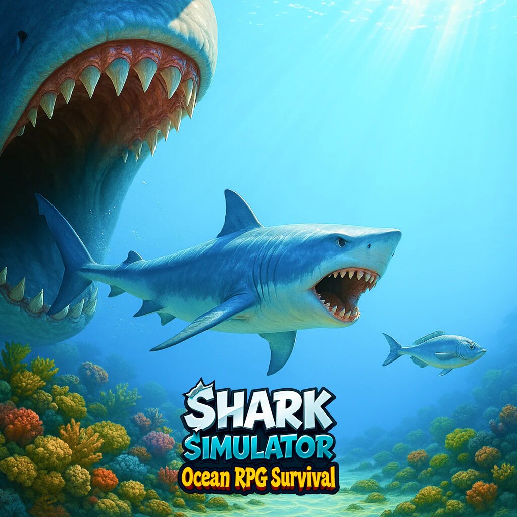 Игра Shark Simulator: Ocean RPG Survival, цифровое издание PlayStation 4, регион Турция / код пополнения баланса