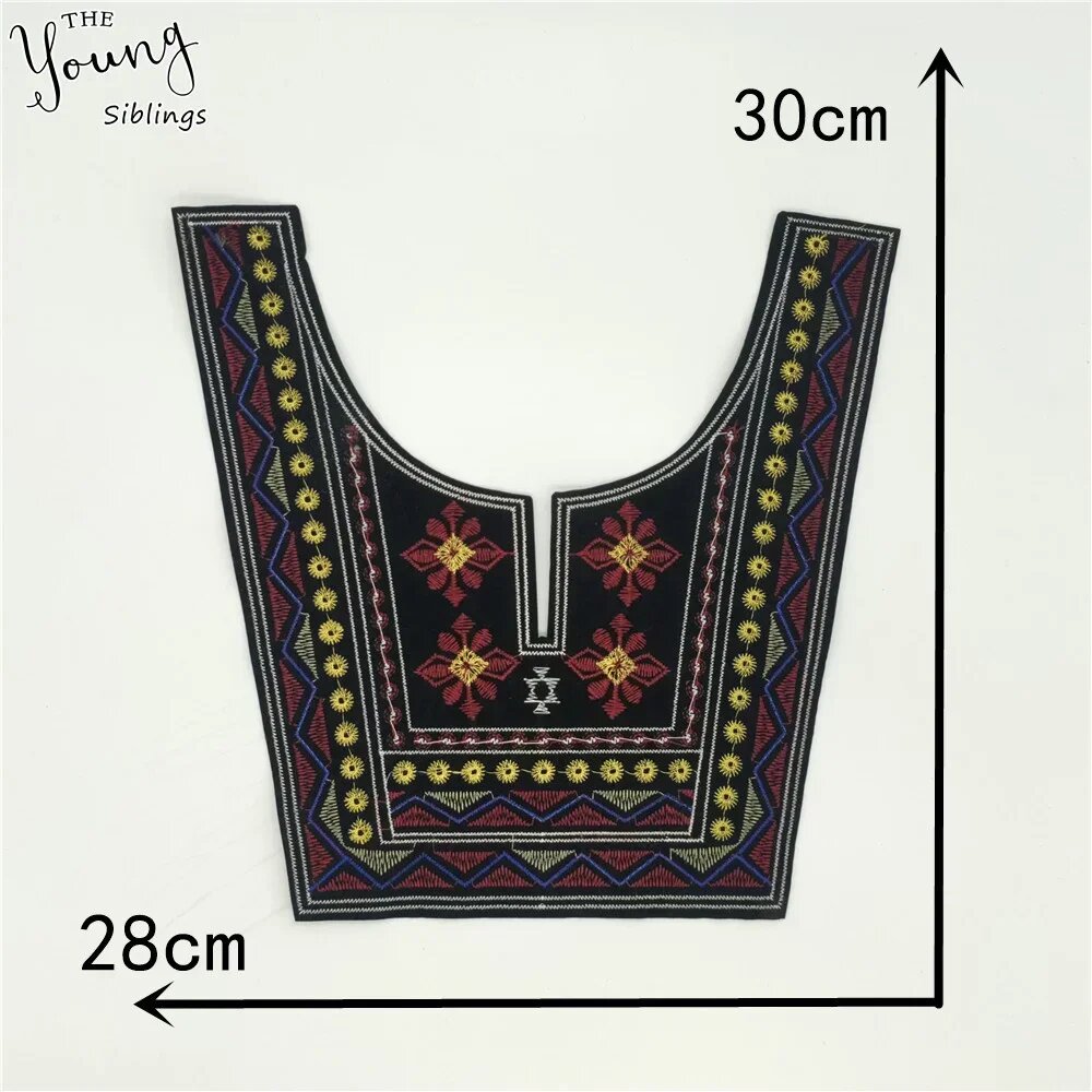 Вышивка на воротник The Young Siblings, style8(1pcs)