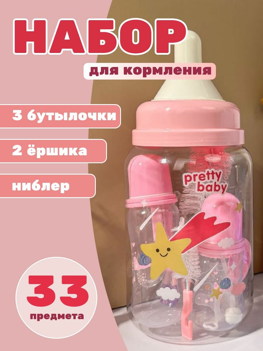 Набор бутылочек для кормления в виде бутылочки