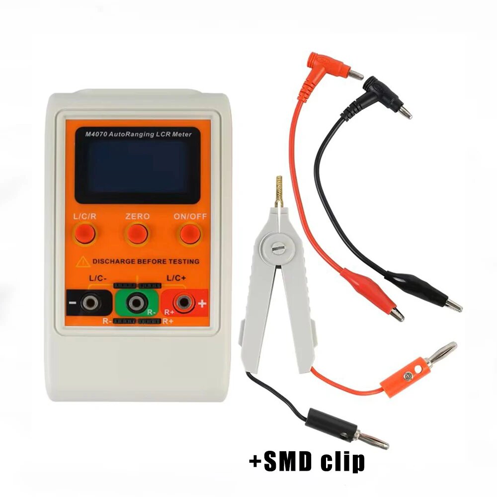 LCR-тестер M4070 с SMD клипсой