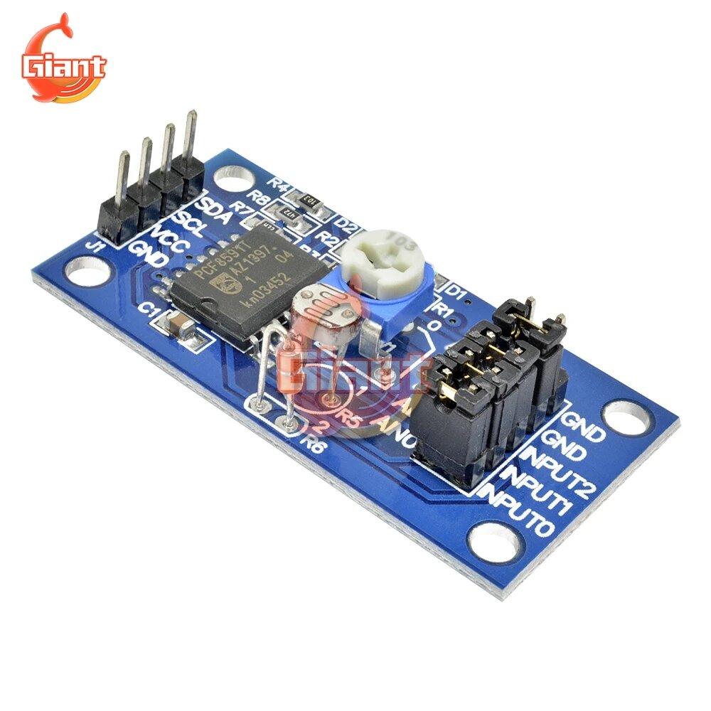 AD/DA конвертер PCF8591 модуль для Arduino
