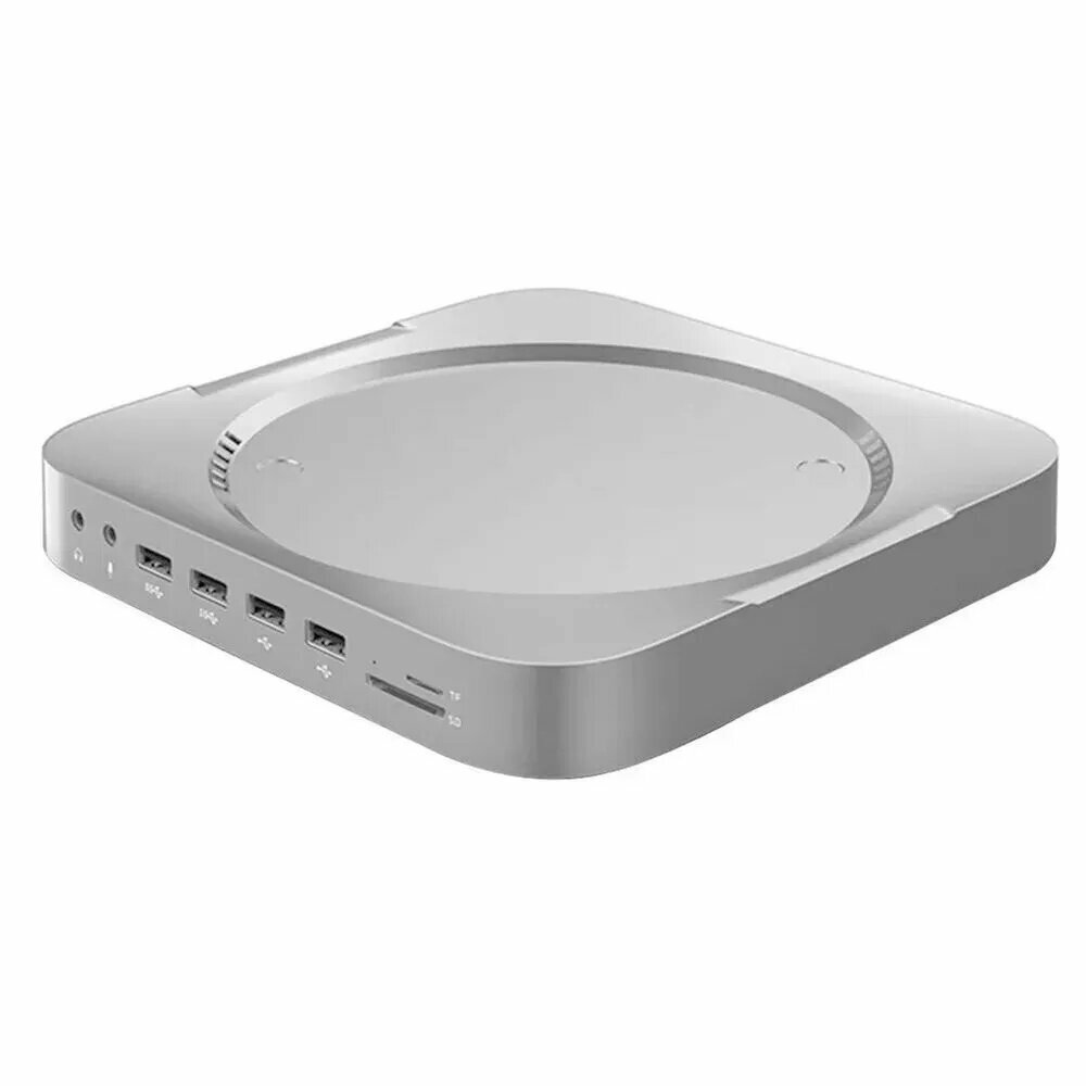 12 в 1 USB-C Hub Док-станция Жесткий диск для Mac Mini M1/M2 HDMI Корпус 2,5" 4K 30 Гц