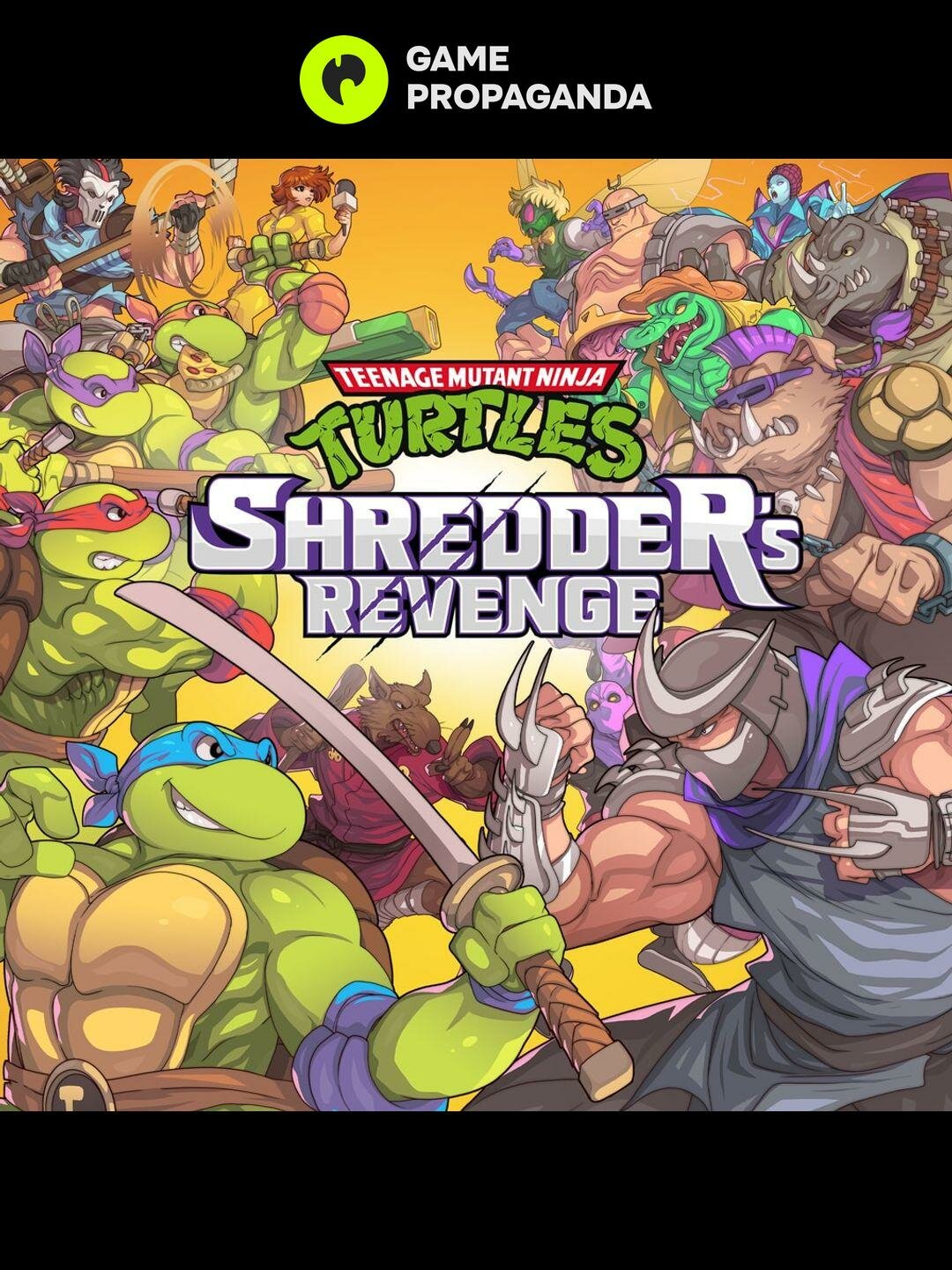 Игра Teenage Mutant Ninja Turtles: Shredder's Revenge PS5 + 121 TRY на баланс PSN. Турция. Цифровая версия
