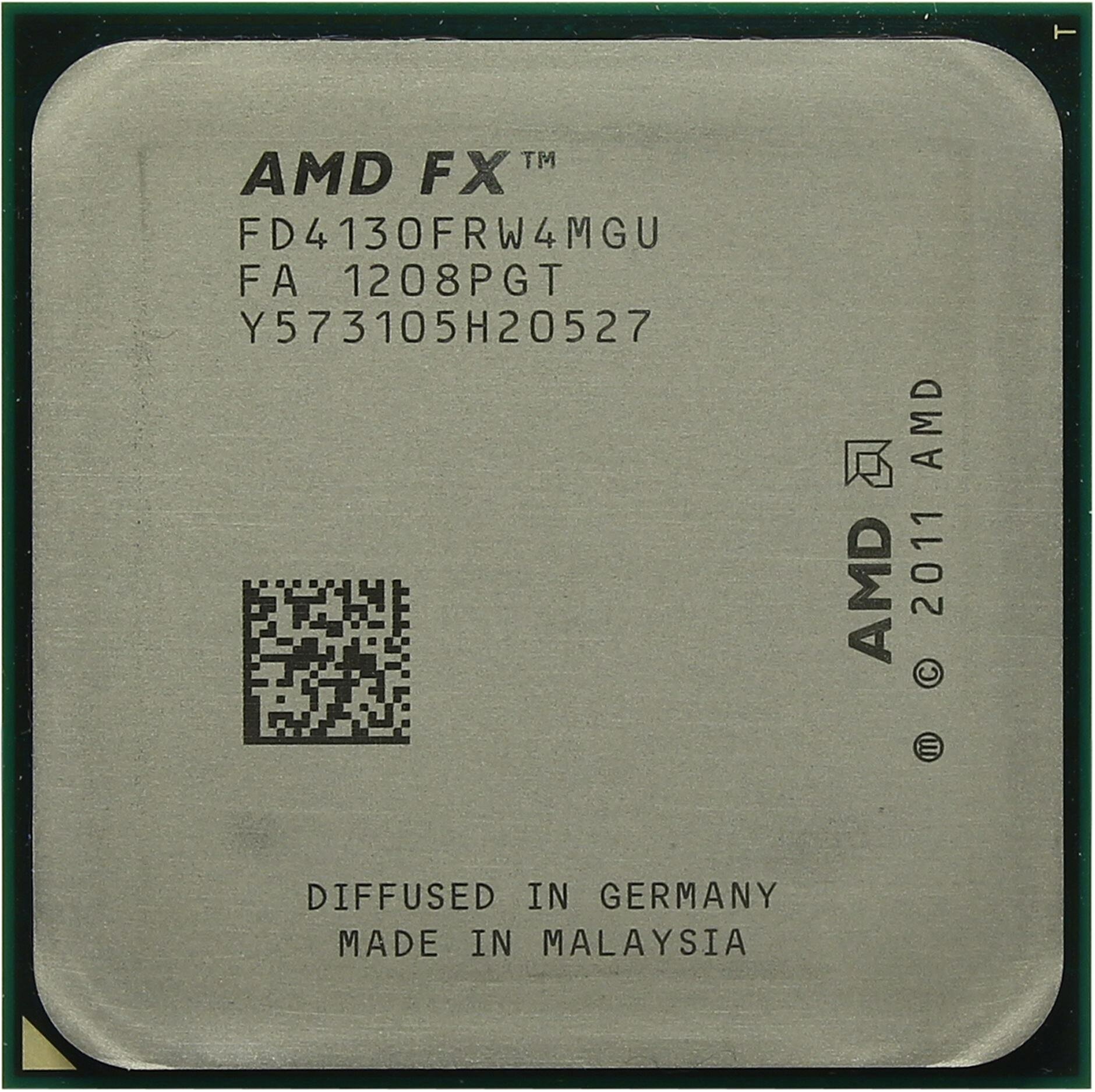 Процессор AMD FX-4130 (FD4130F) 3.8 GHz/4core/ 4+4Mb/125W/5200 MHz Socket AM3+