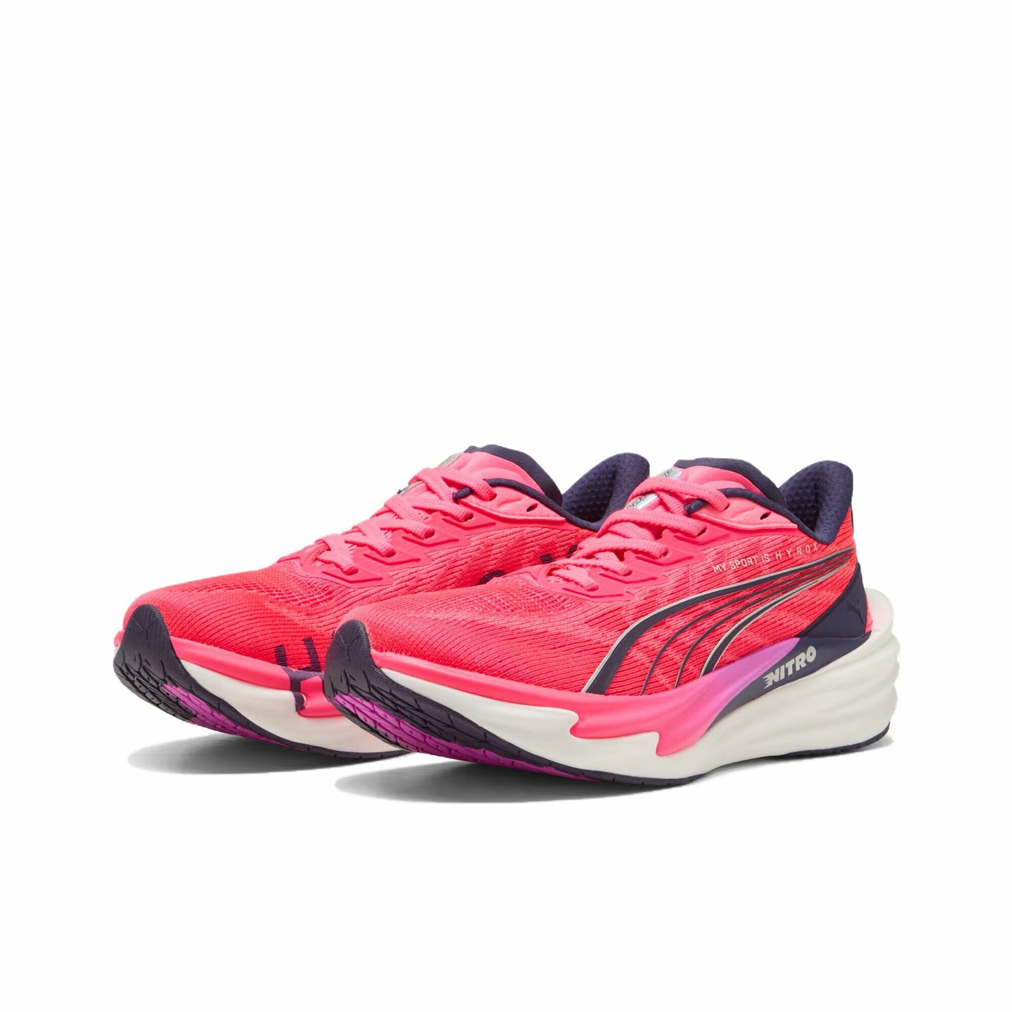 Кеды PUMA Deviate nitro 4, размер EU 39 стопа (25CM), пыльная роза — фото 1