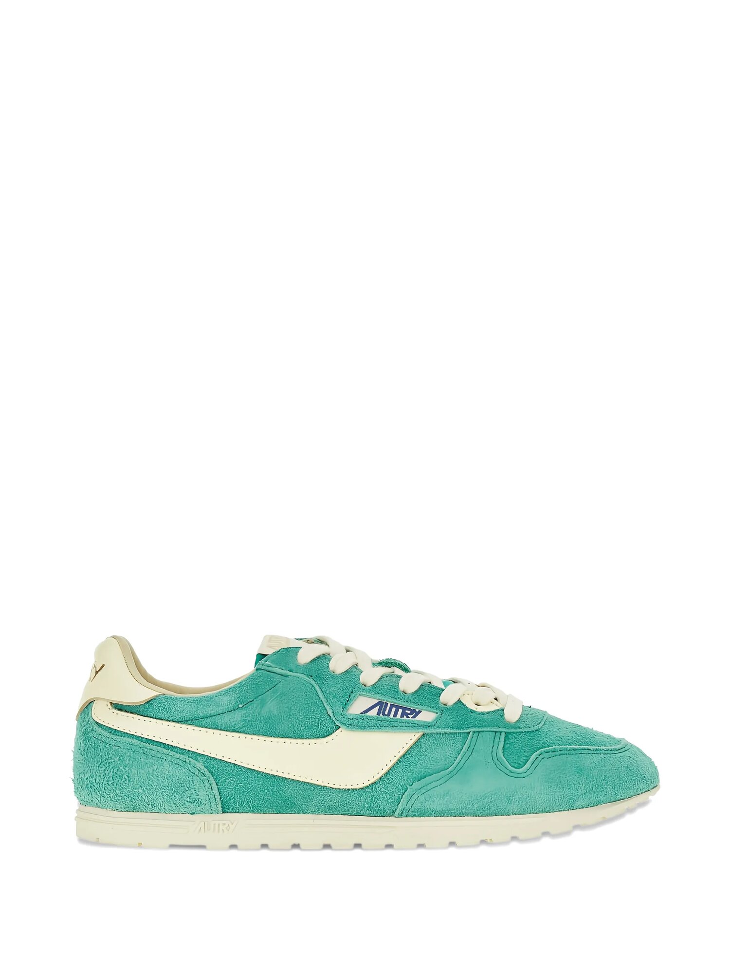 Кроссовки Panelled suede sneakers