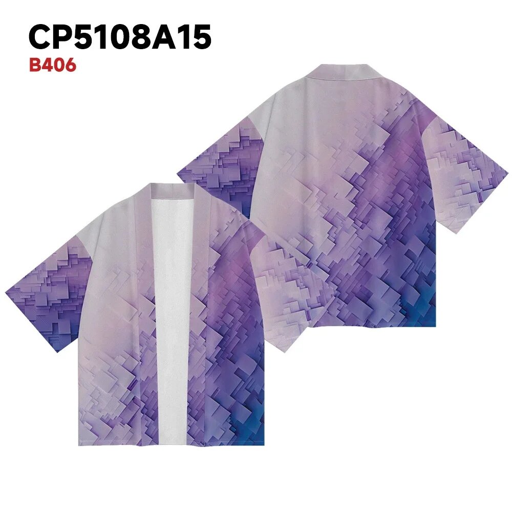 Кимоно летнее самурайское CP5108A15 B406, kimono