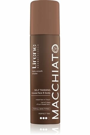 Автозагар Lirene Perfect Tan, золотистый, 150 мл