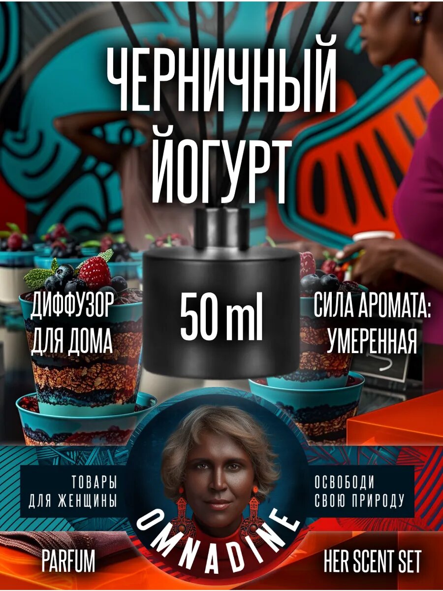 Расслабляющий диффузор черничный йогурт