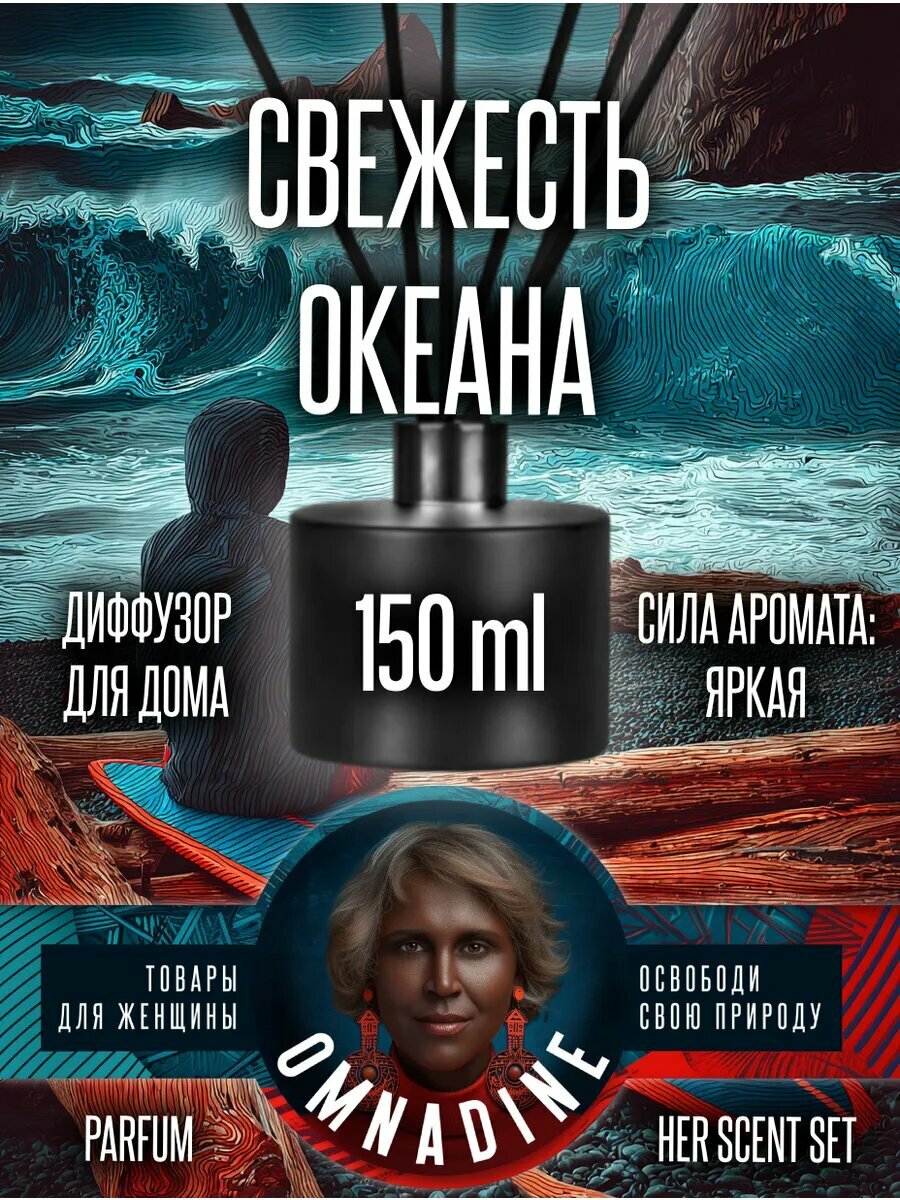 Диффузор для дома с запахом свежесть океана