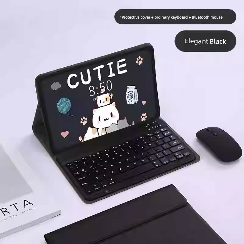 Подходит для защитного чехла Redmi Kpad 8,8 дюйма, новый беспроводной Bluetooth-клавиатурный кожаный чехол 2025 года,