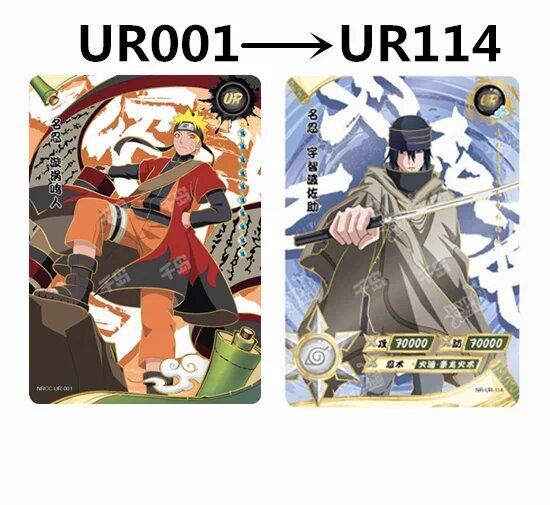 Коллекционная карточка Naruto UR-114PCS