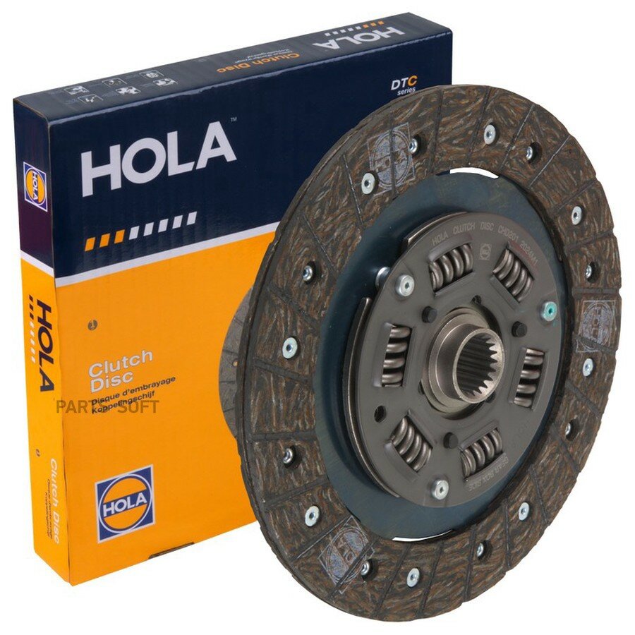 Диск сцепления ВАЗ 2101-2107 HOLA CHD201