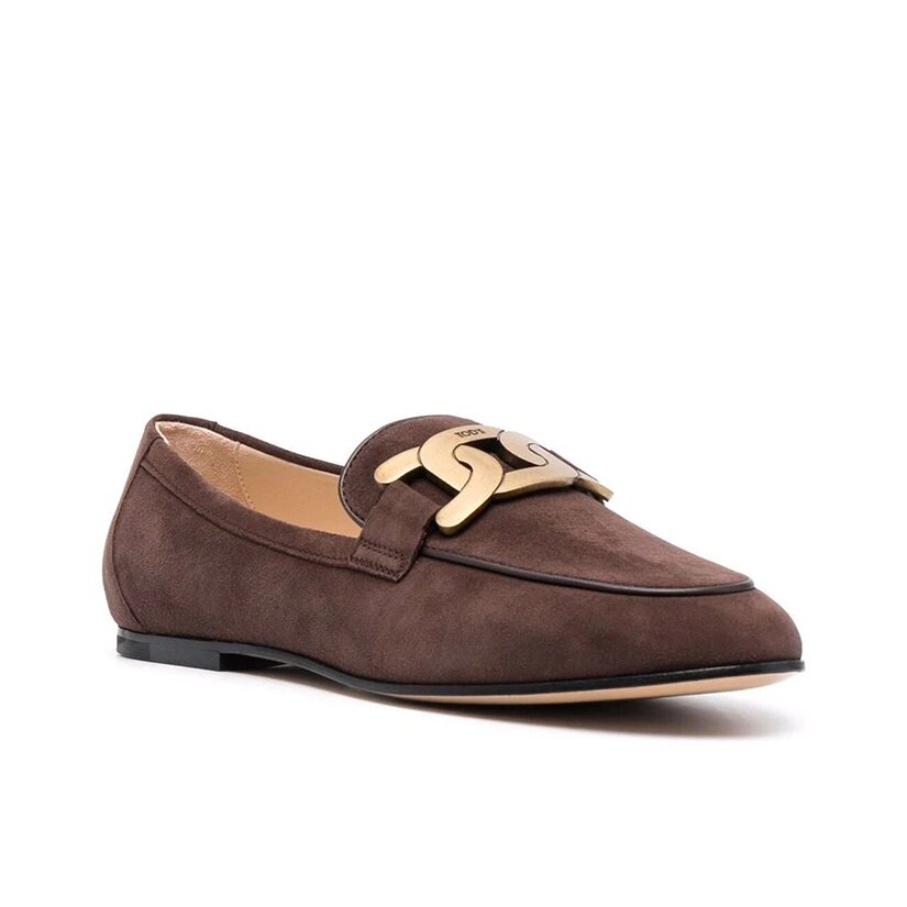 Лоферы Tod's, размер EU 40 стопа (26,1CM), коричневый — фото 1
