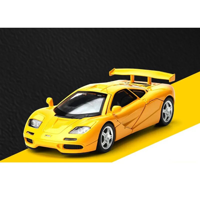 Металлическая игрушечная машина, Mclaren F1 1993 масштаб 1:32