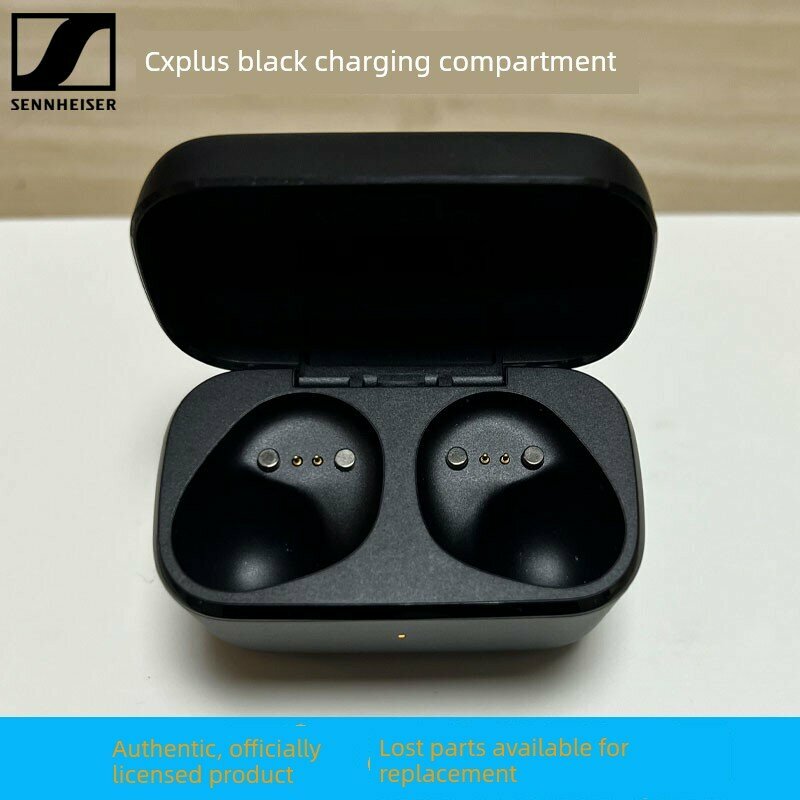 Оригинальный зарядный кейс для беспроводных наушников Sennheiser CX Plus, черный цвет, подлинная запасная часть