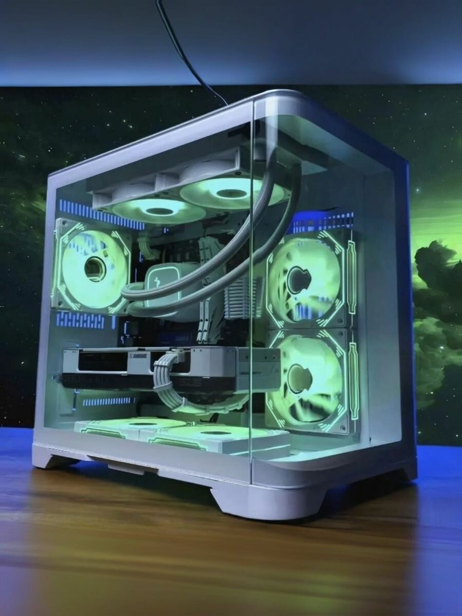 Мощный игровой компьютер (системный блок) Core i7 10700F 8ядер / GeForce GTX1660 SUPER/ 32GB/ SSD 1500 GB /600W/Win 10 PRO