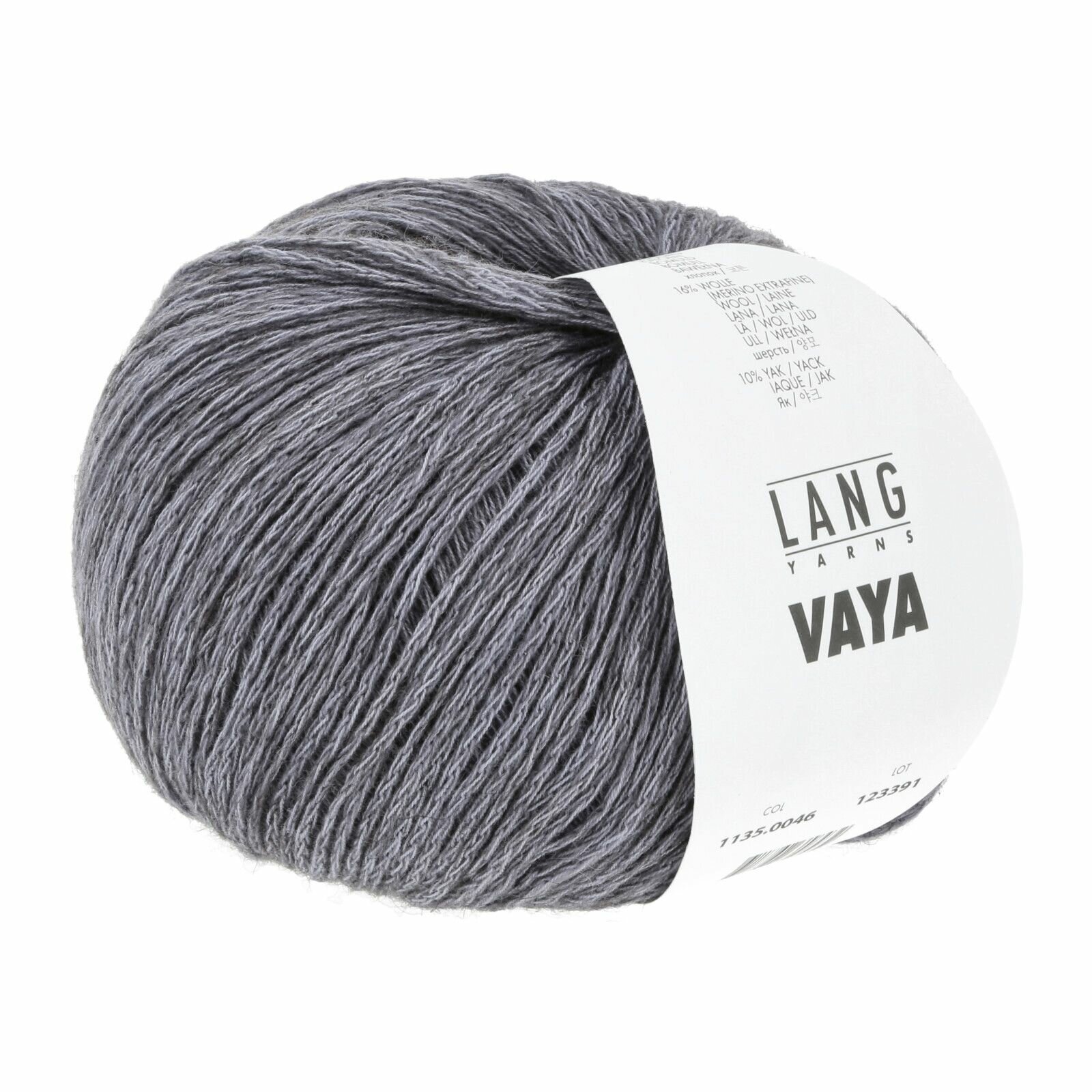 Пряжа для вязания Lang Yarns Vaya (1135.0046) 2 мотка по 50 г/200 м