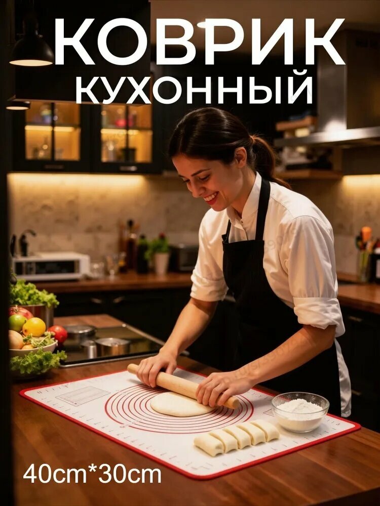 Коврик для приготовлениях 40 см