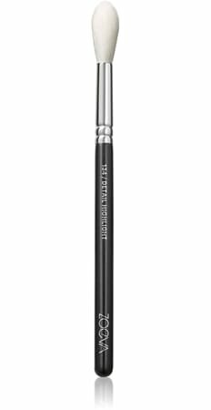 Кисть косметическая ZOEVA 134 Detail Highlight, черный, 1 шт