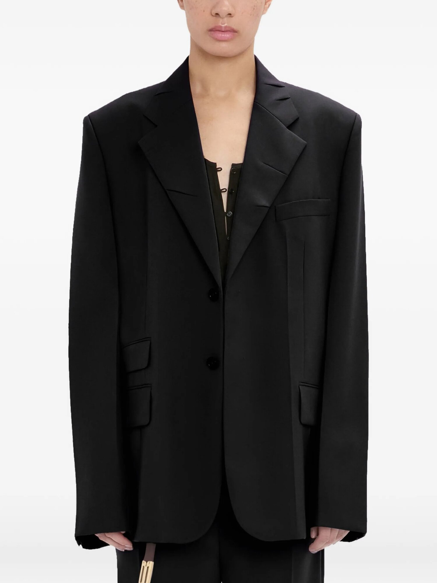 Куртка Victoria Beckham, размер 10, black/black — фото 1